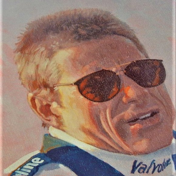 Bob Rector | Art | Very Rare 994 Nascar Mark Martin Valvoline Signed ...